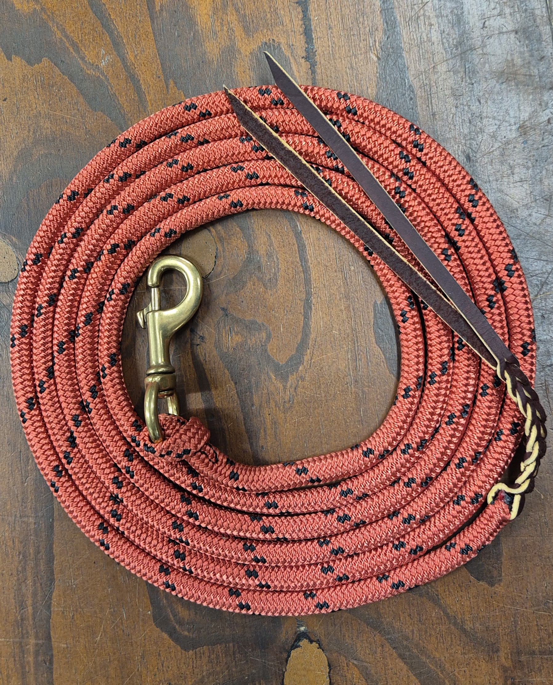 13Ft (4m) Heavy Duty Lead Rope with flicker - Lanskeys Saddlery