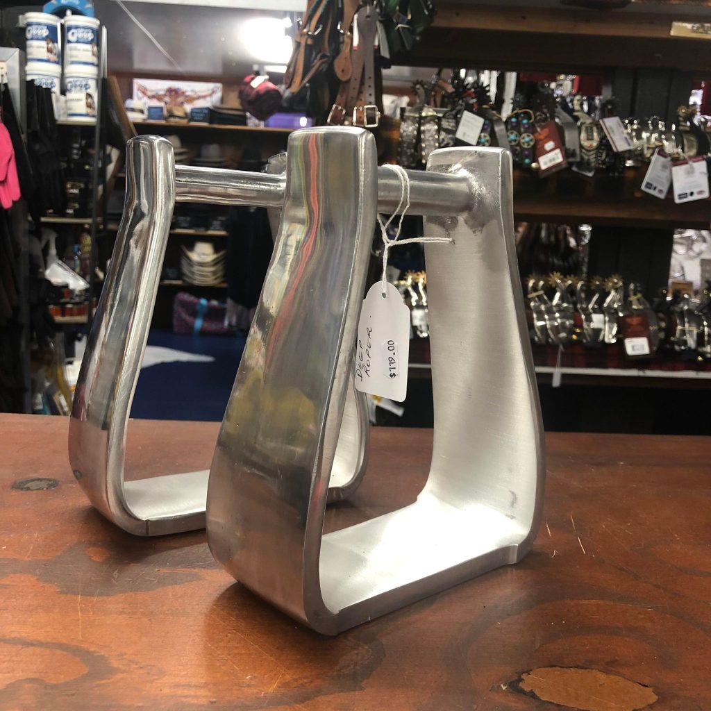 Deep Roper Stirrup Iron Oxbow - Lanskeys Saddlery